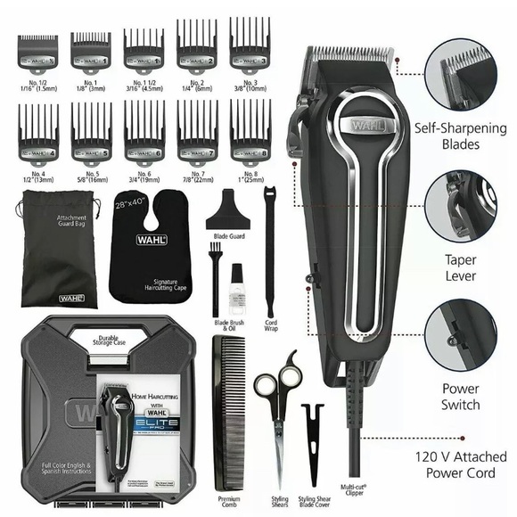 Other | Wahl Clipper Elite Pro Electric Hair Beard Clipper | Poshmark